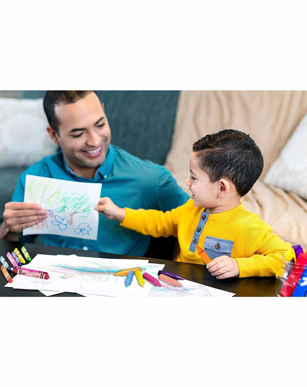 Crayola MiniKids Jumbo Crayons 24pc - Art supplies - Agapics