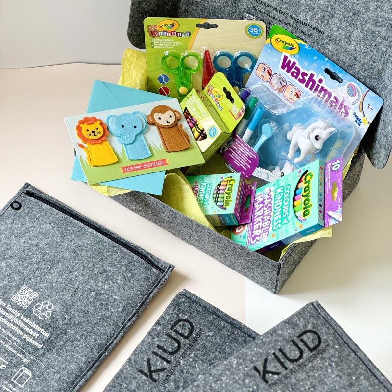 KIUD packages - Order with environmentally friendly packaging - Agapics